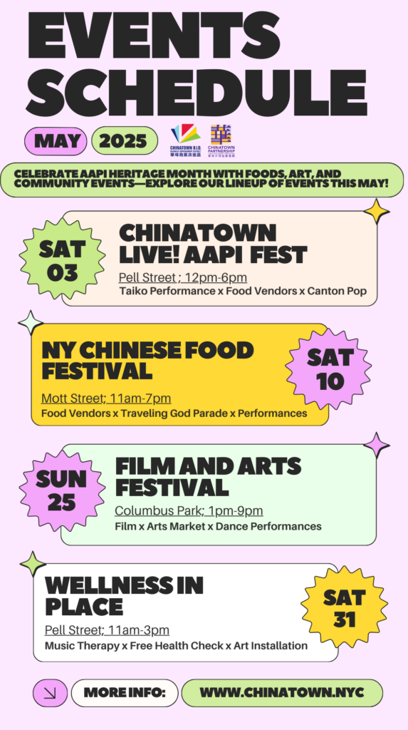 Celebrate AAPI Heritage Month - Chinatown NYC
